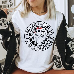 Halloween Doctor SVG PNG, You Can’t Scare Me I’m a Nurse Svg, Spooky ...
