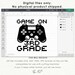 Game on 3rd Grade SVG, Gamer Boy Shirt, Back to School (digital Files ...