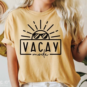 Vacay Mode Svg, Vacation Svg, Summer Svg, Family Vacation Svg, Beach ...