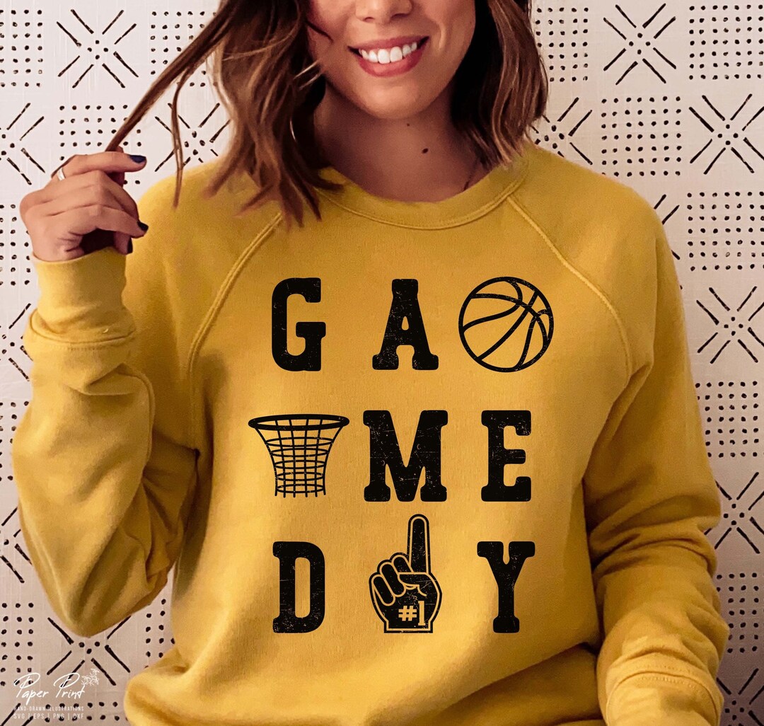 Gameday Basketball SVG, Shirt Cut Files Cricut - Etsy
