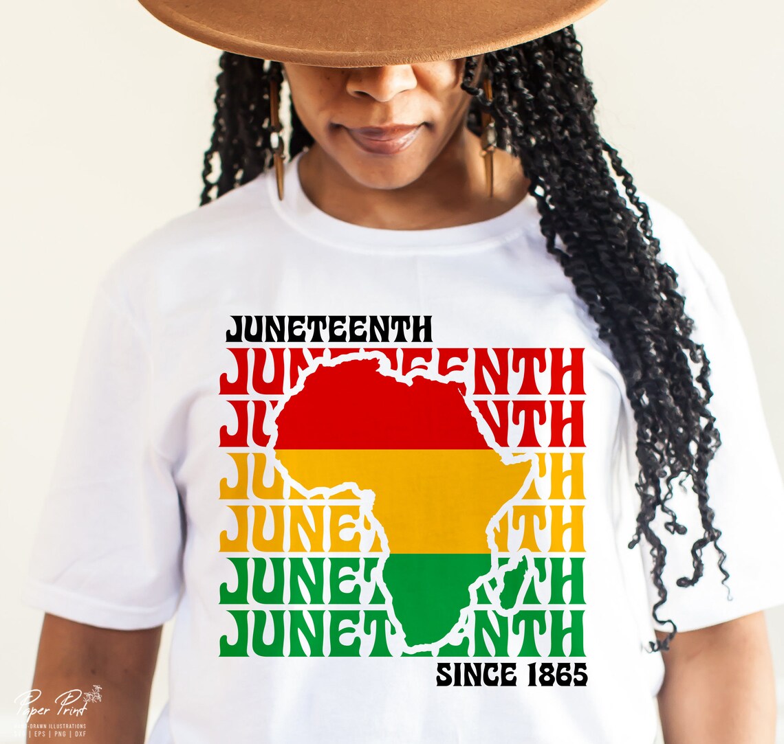 Juneteenth SVG, Juneteenth PNG, Acrica Map Svg, Juneteenth 1865 Svg ...