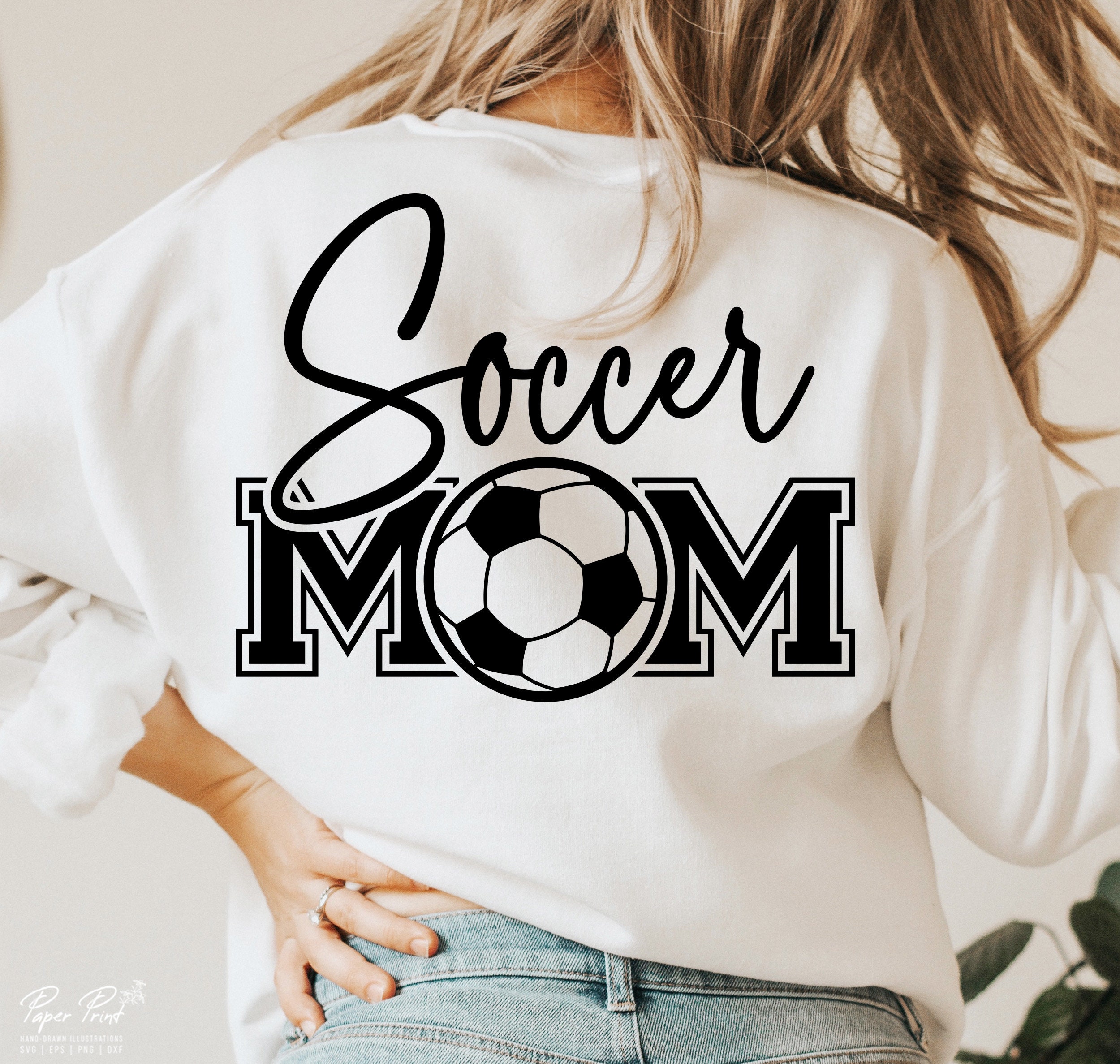 Soccer Mom SVG PNG, Soccer Season SVG, Sports Svg, Soccer Vibes Svg ...