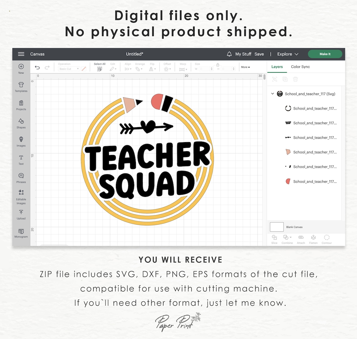 Teacher Squad SVG PNG, Teacher Shirt SVG, Teacher Vibes Svg, Back to ...
