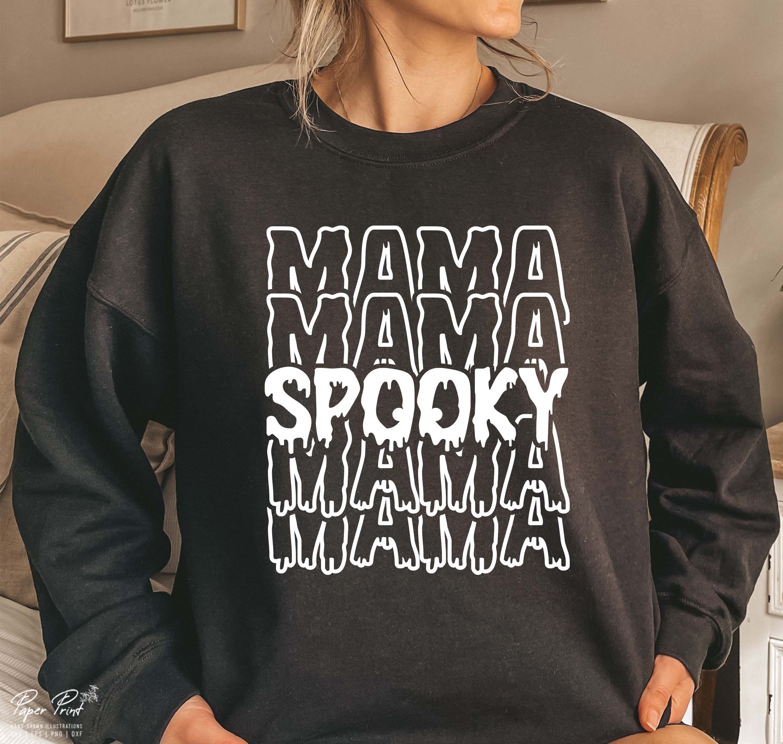 Spooky Mama Svg Spooky Mom Svg Halloween Shirt Gift for Mom - Etsy