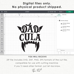 Momster Svg Png, Dadcula Svg Png, Halloween Svg, Halloween Couples Svg ...