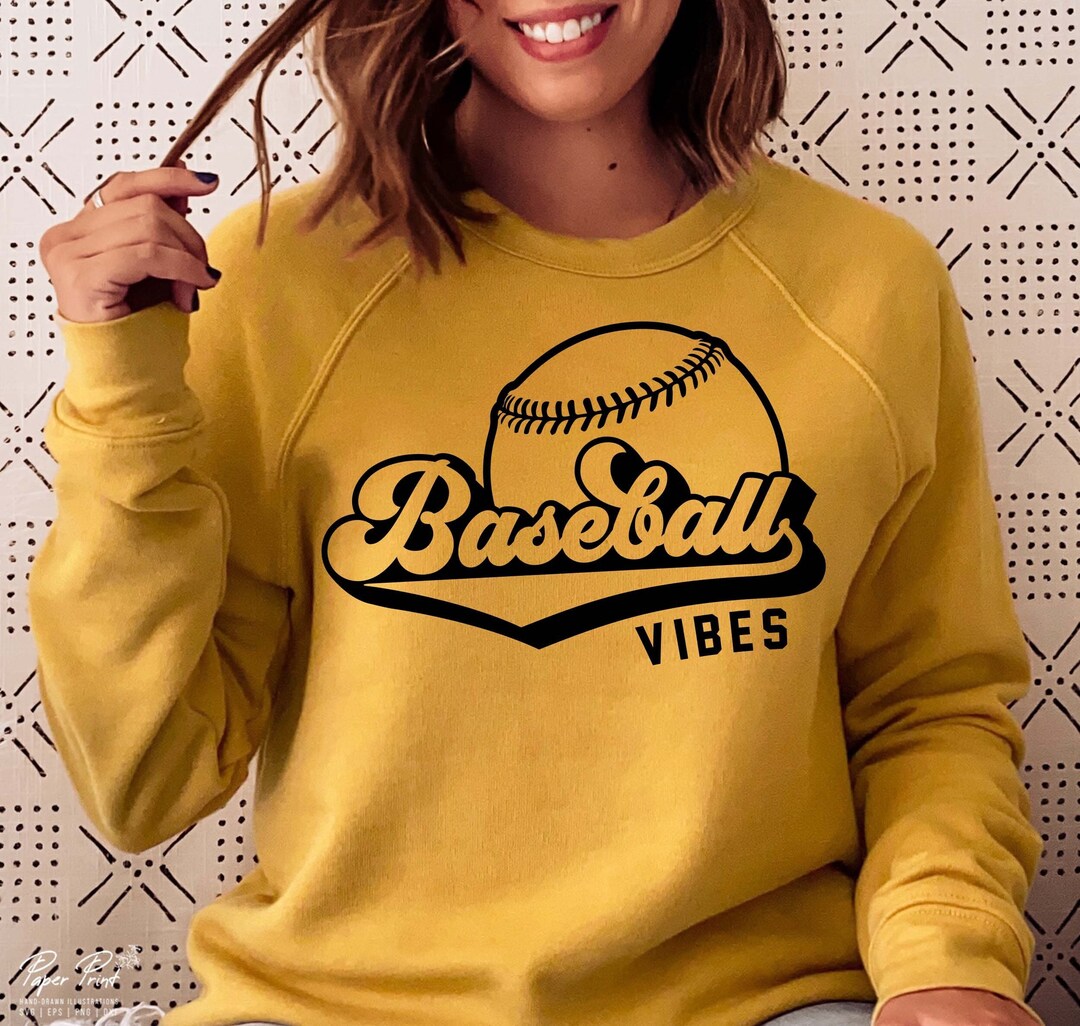 Baseball Vibes Svg, Baseball Mom Svg, Baseball Season Svg, Baseball ...