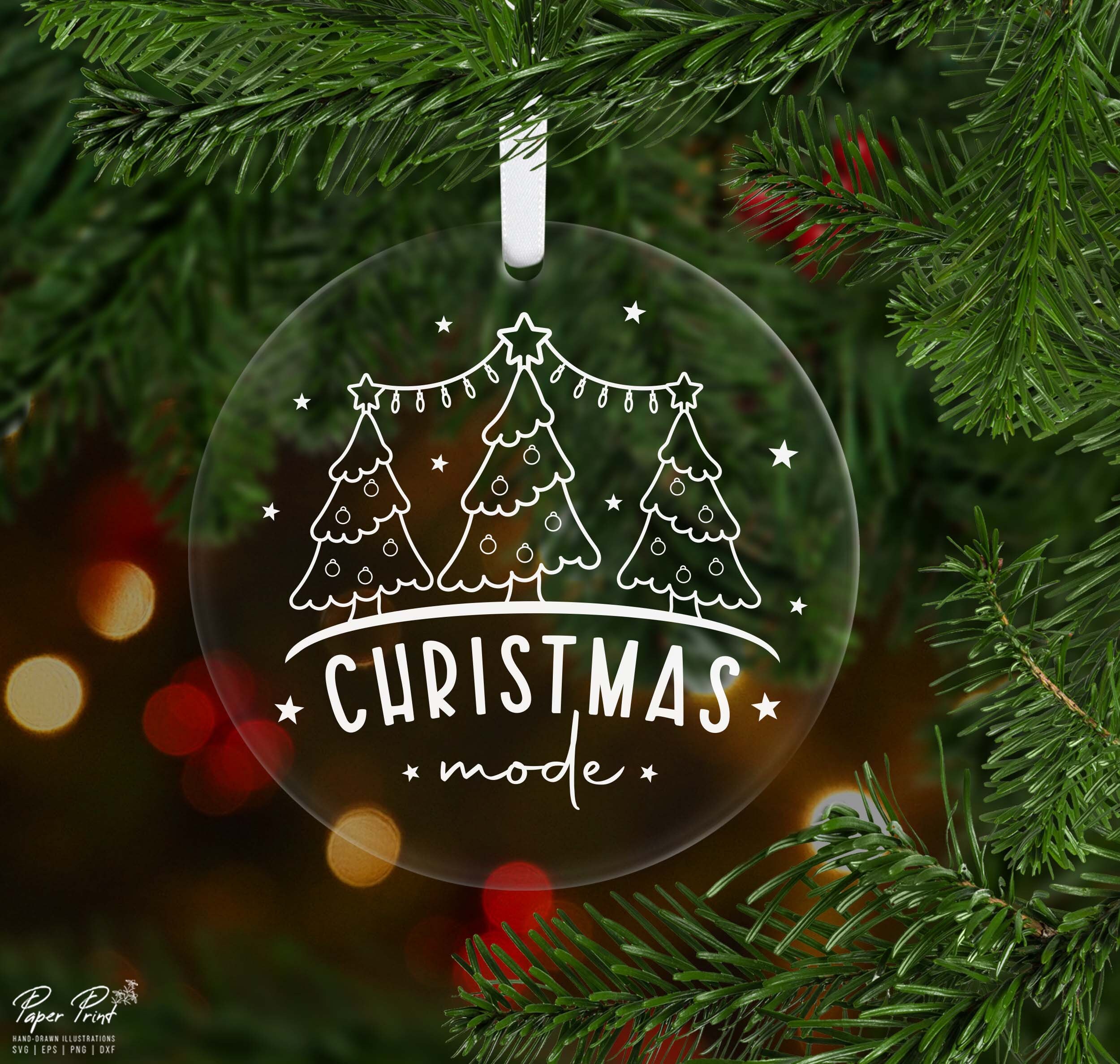 Christmas Mode, Shirt Design Cut Files SVG (png, Dxf, Eps, Jpg) - Etsy
