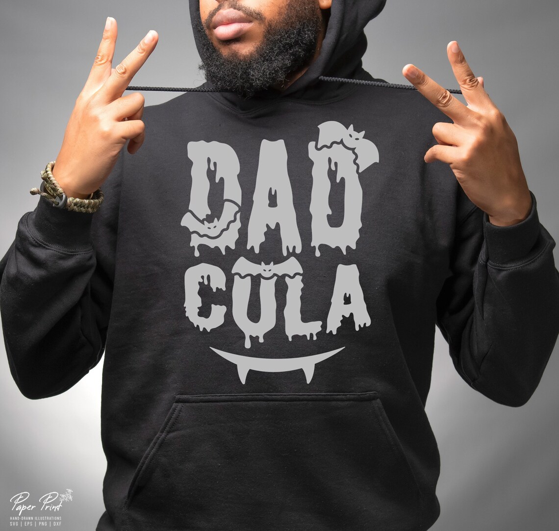 Dadcula SVG PNG Momster SVG Halloween Svg Halloween Dad - Etsy