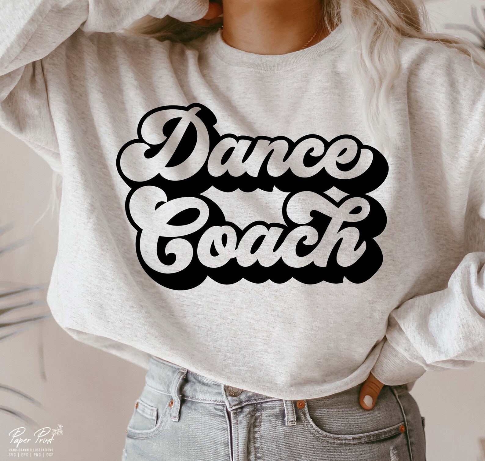 Dance Coach SVG, Cheer Coach SVG, Dance Coach Shirt SVG, Cheerleader ...