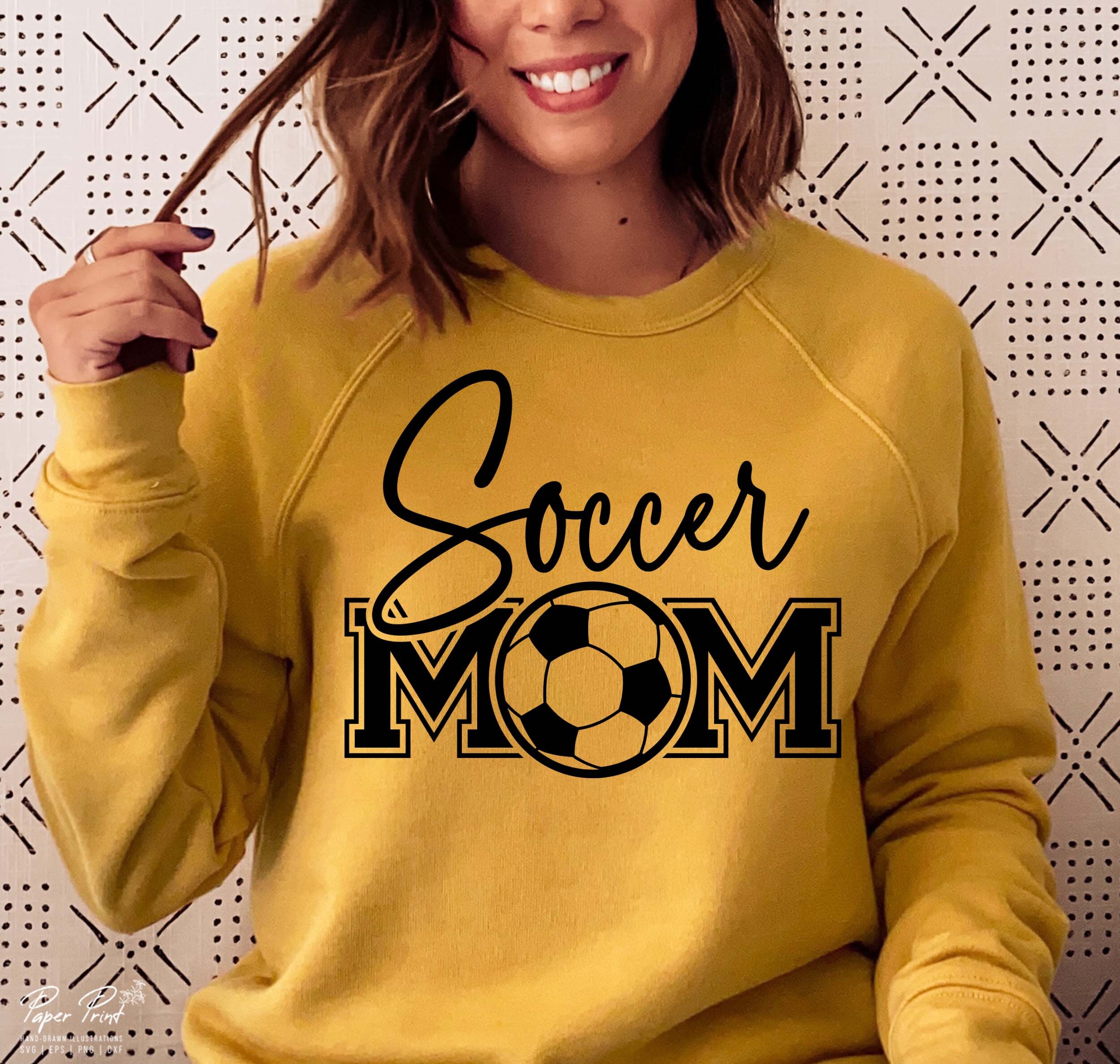Soccer Mom SVG PNG, Soccer Season SVG, Sports Svg, Soccer Vibes Svg ...