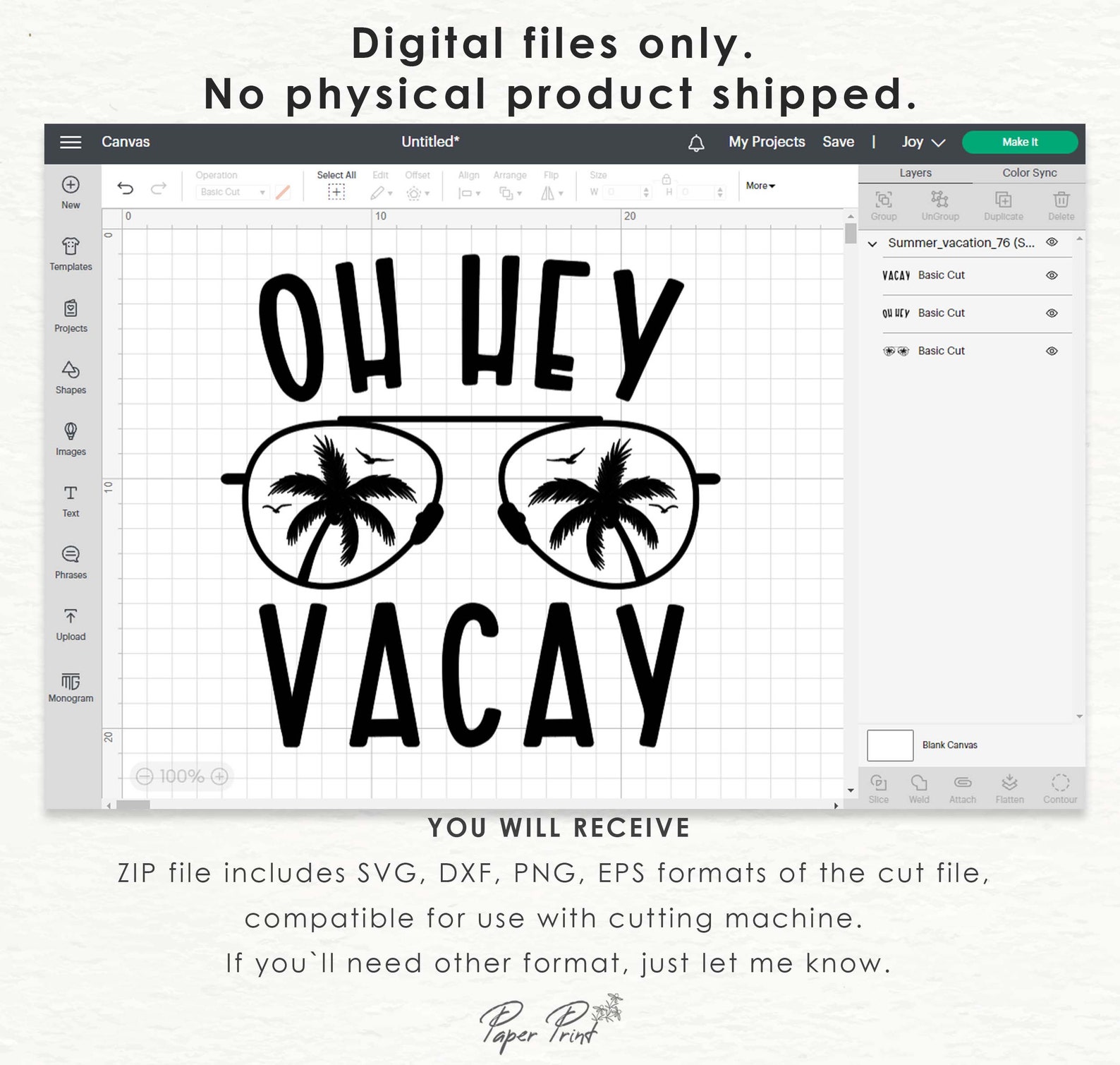 Oh Hey Vacay Svg Vacay Mode Svg Summer Shirt Svg Beach Life - Etsy