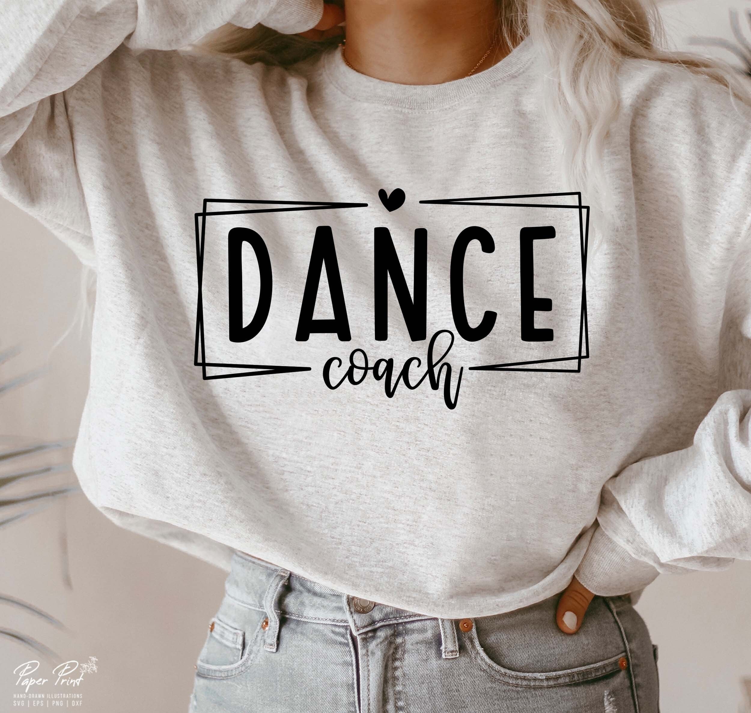 Dance Coach SVG, Dance Lover SVG, Cheer Coach SVG, Coach Shirt Svg ...