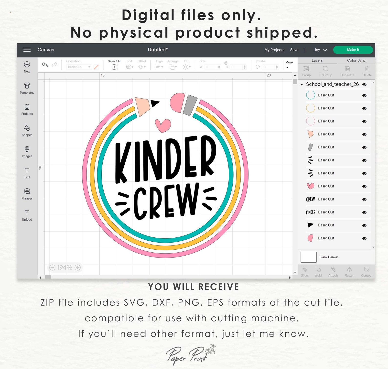 Kinder Crew SVG PNG Kindergarten Crew SVG Kindergarten Svg - Etsy
