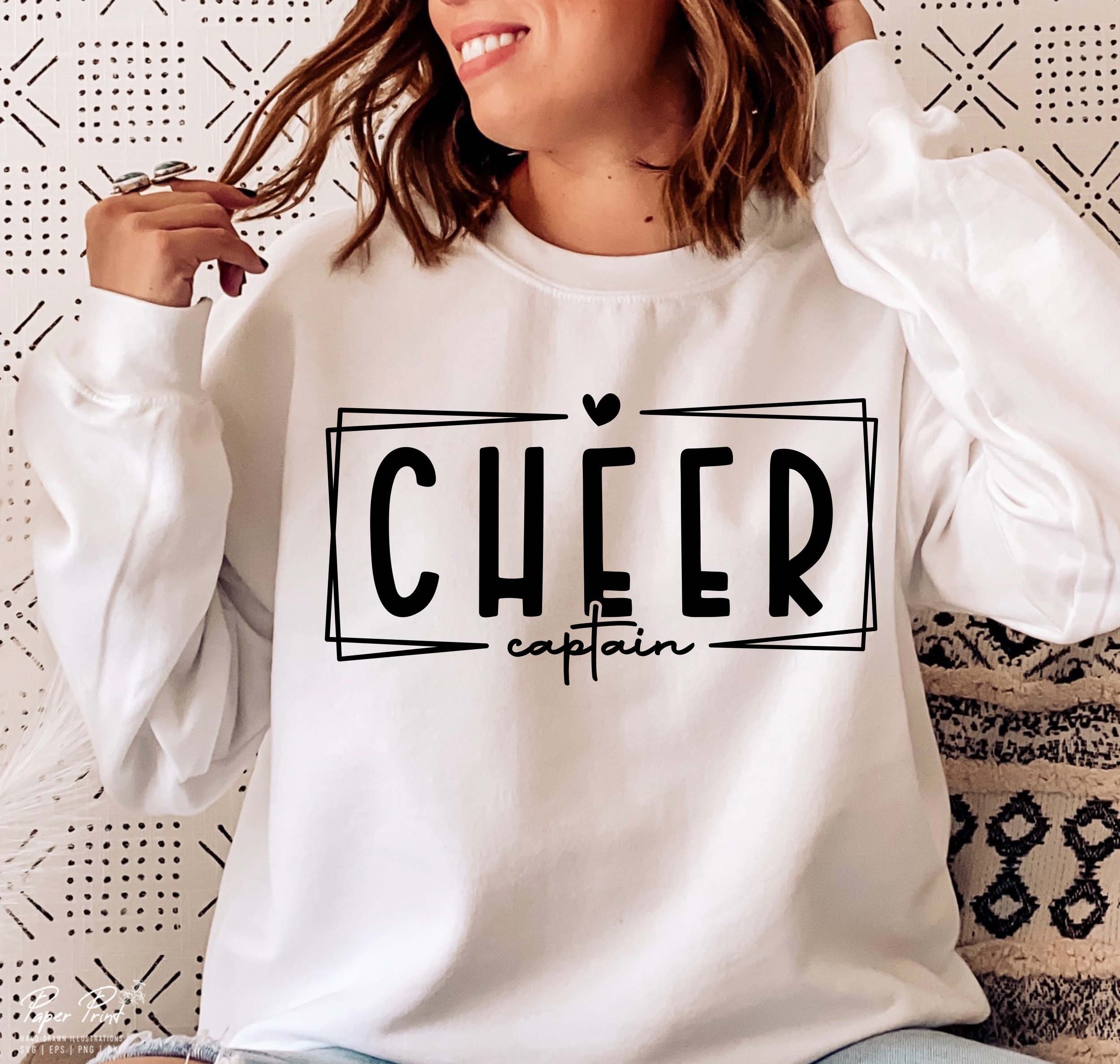 Cheer Captain SVG Cheerleader Coach SVG Cheer Coach Shirt - Etsy