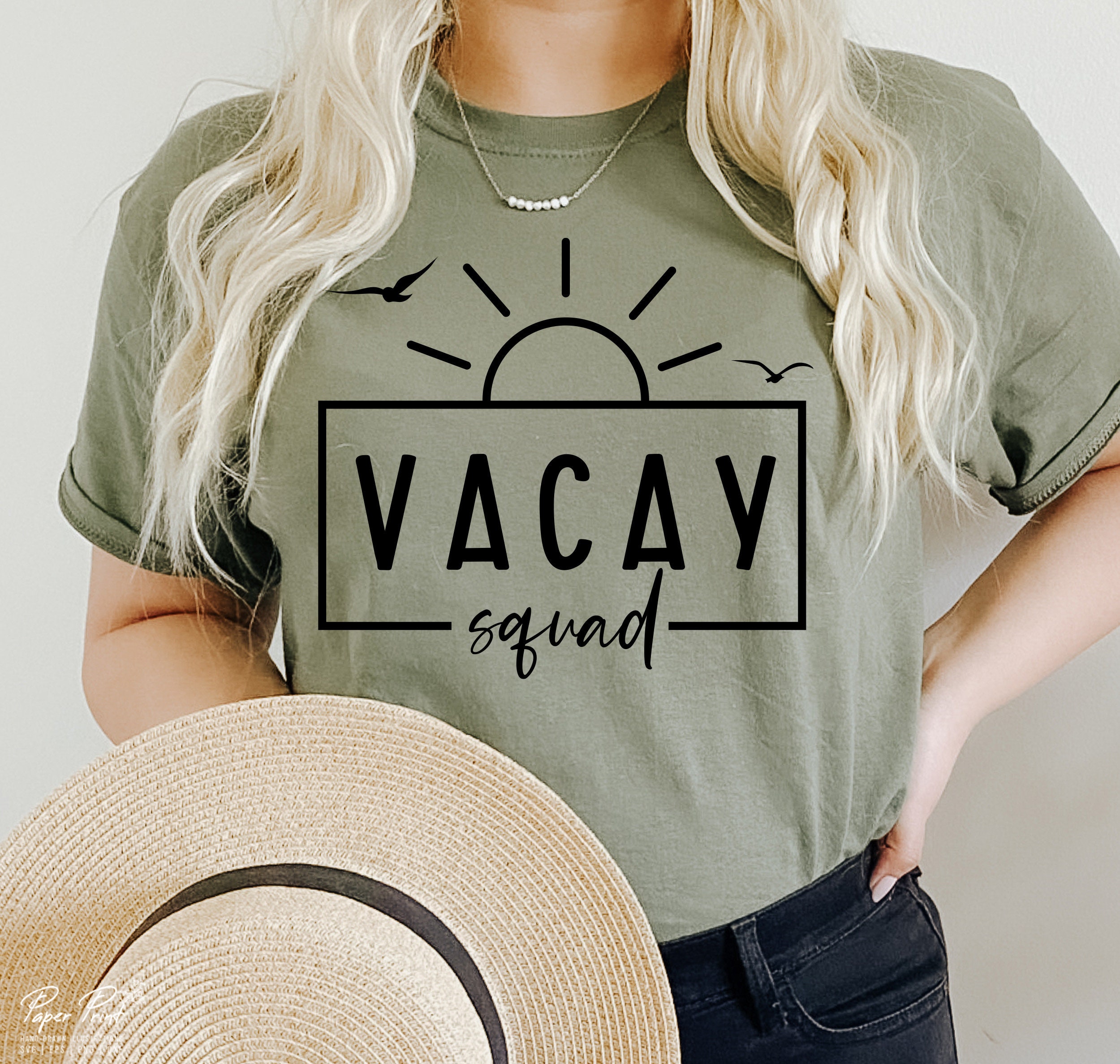 Vacay Squad Svg Vacay Mode Svg Summer Shirt Svg Beach Life - Etsy