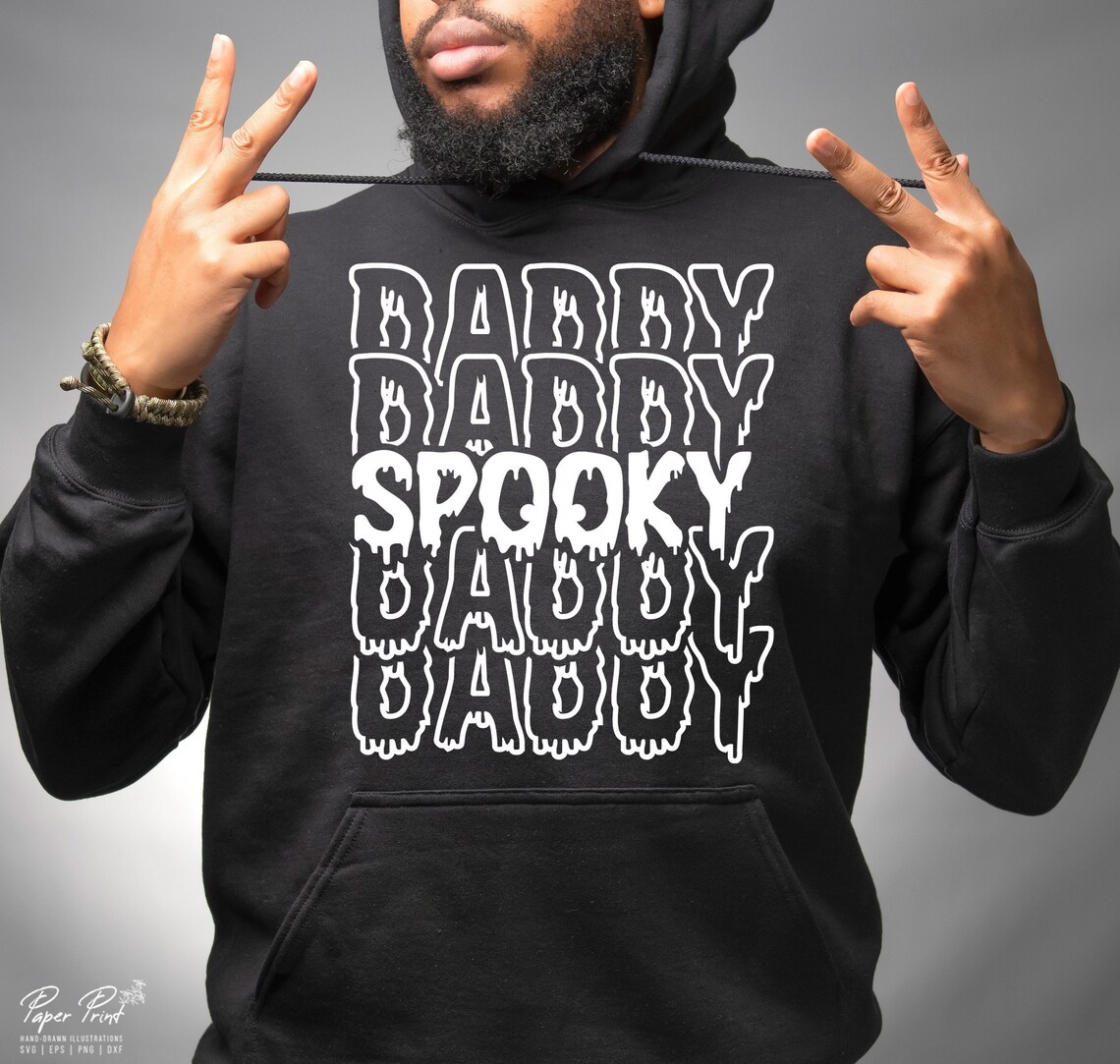 Spooky Daddy SVG PNG Spooky Dad SVG Halloween Shirt Gift for - Etsy
