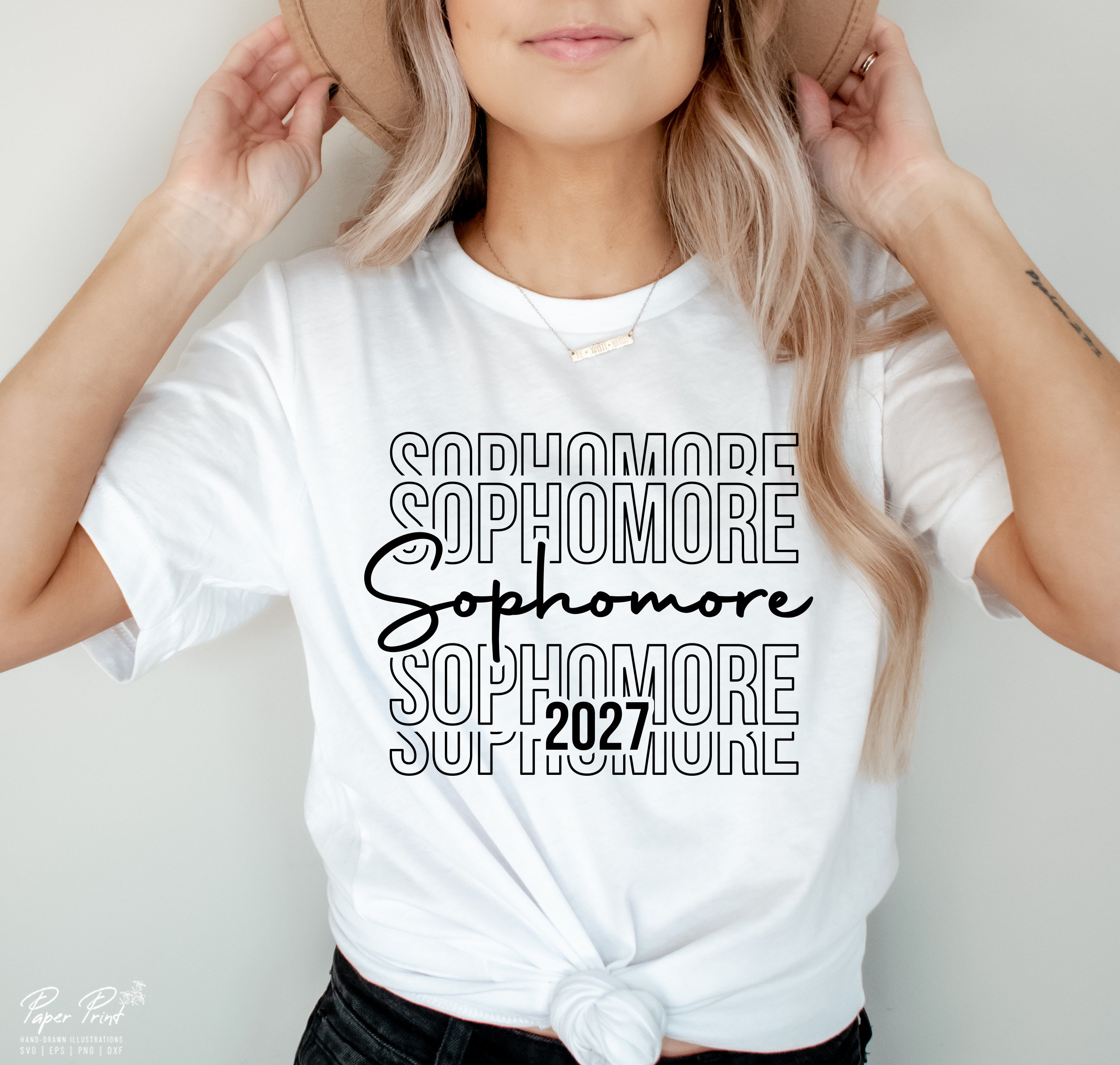 Sophomore 2027 SVG, High School Class Design (digital Files) - Etsy