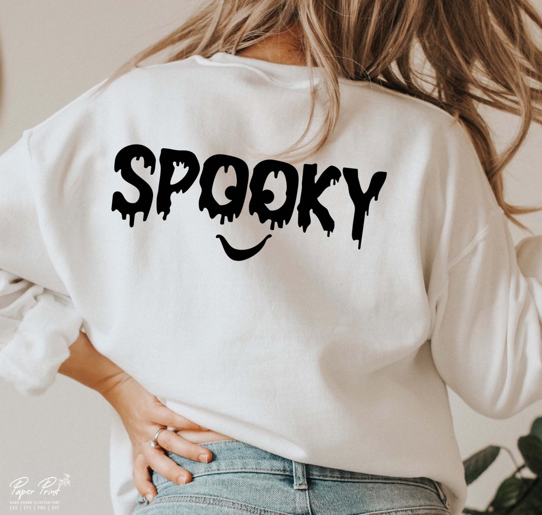 Spooky Halloween SVG, Ghost, Trick or Treat, Cricut Cut Files (digital ...