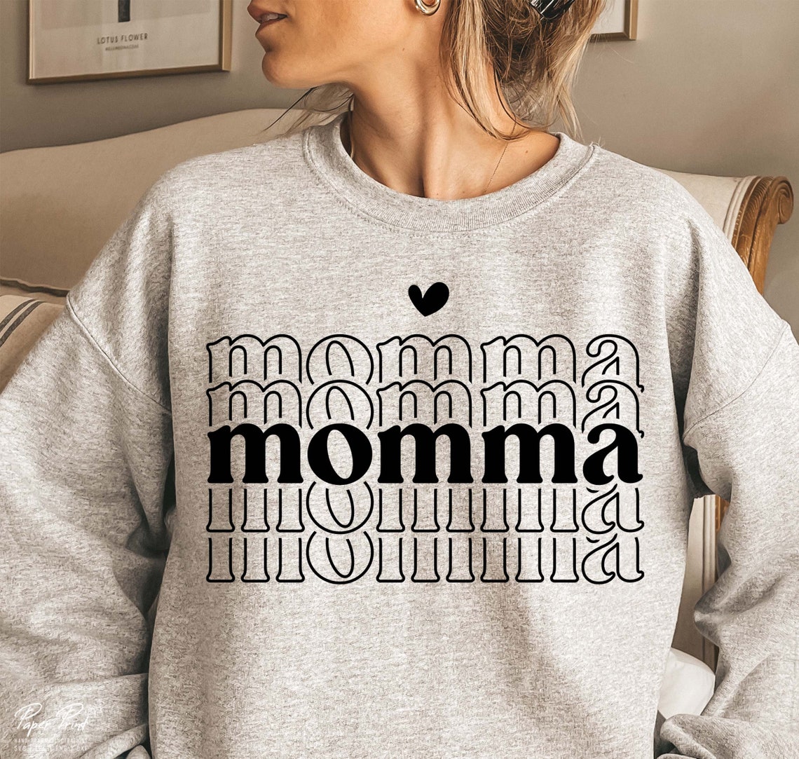 Momma SVG, Mama SVG, Mama Shirt SVG, Mom Svg, Gift for Mom Svg, Mom ...