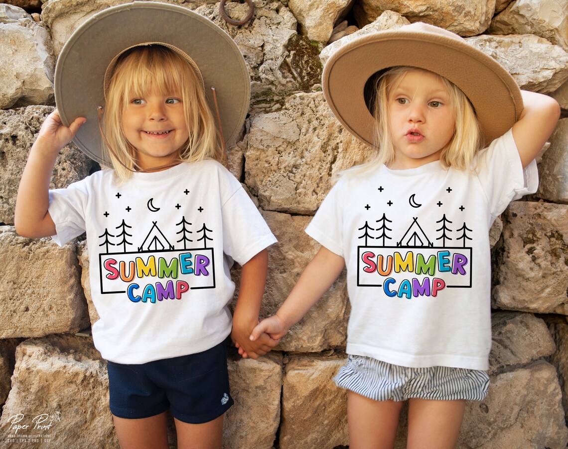Summer Camp SVG, Camping Outdoors, Vacation (digital Download) - Etsy