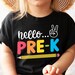 Hello Pre-k SVG 1st Day of School SVG Back to School SVG - Etsy