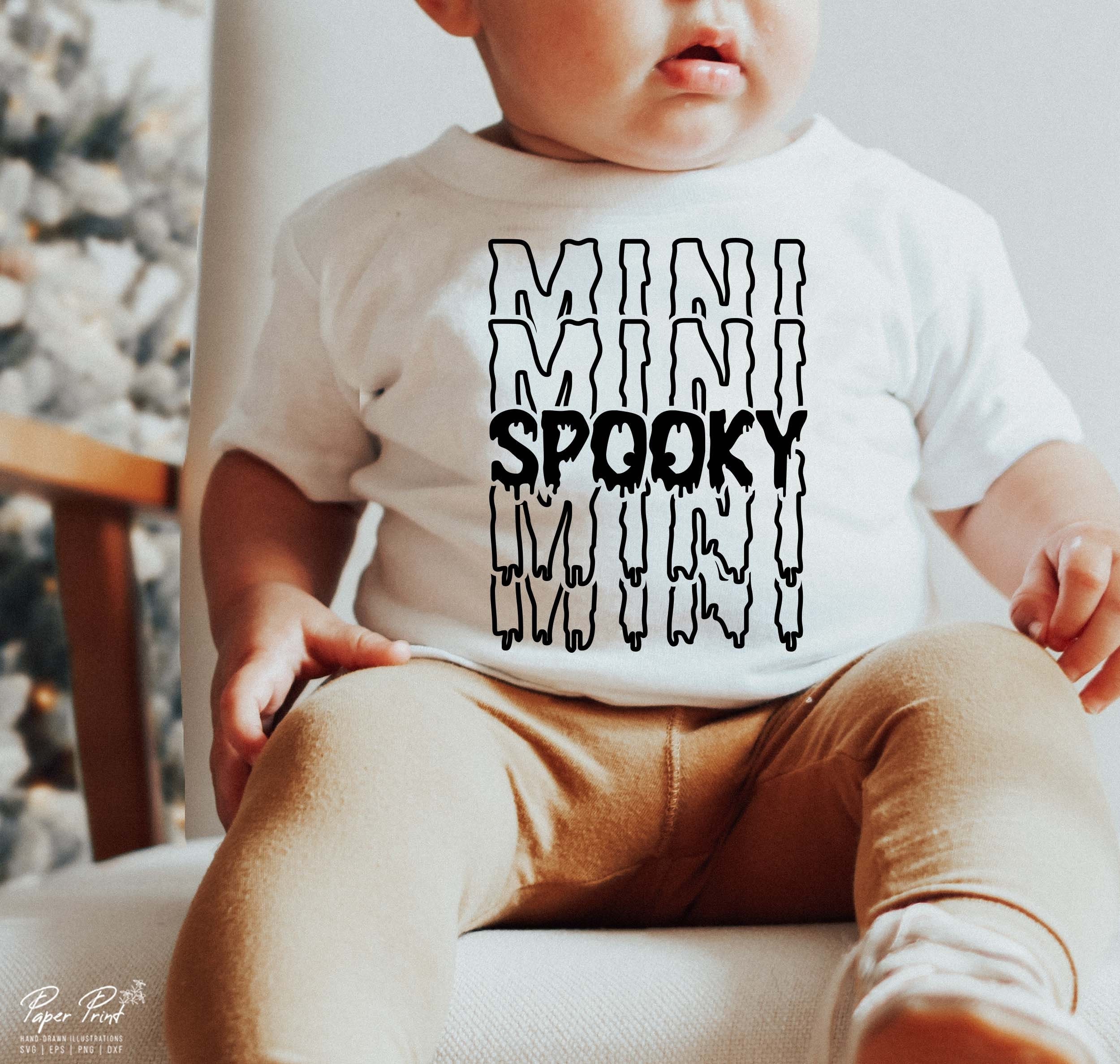 Spooky Mini Svg Spooky Kids Svg Halloween Shirt Gift for - Etsy