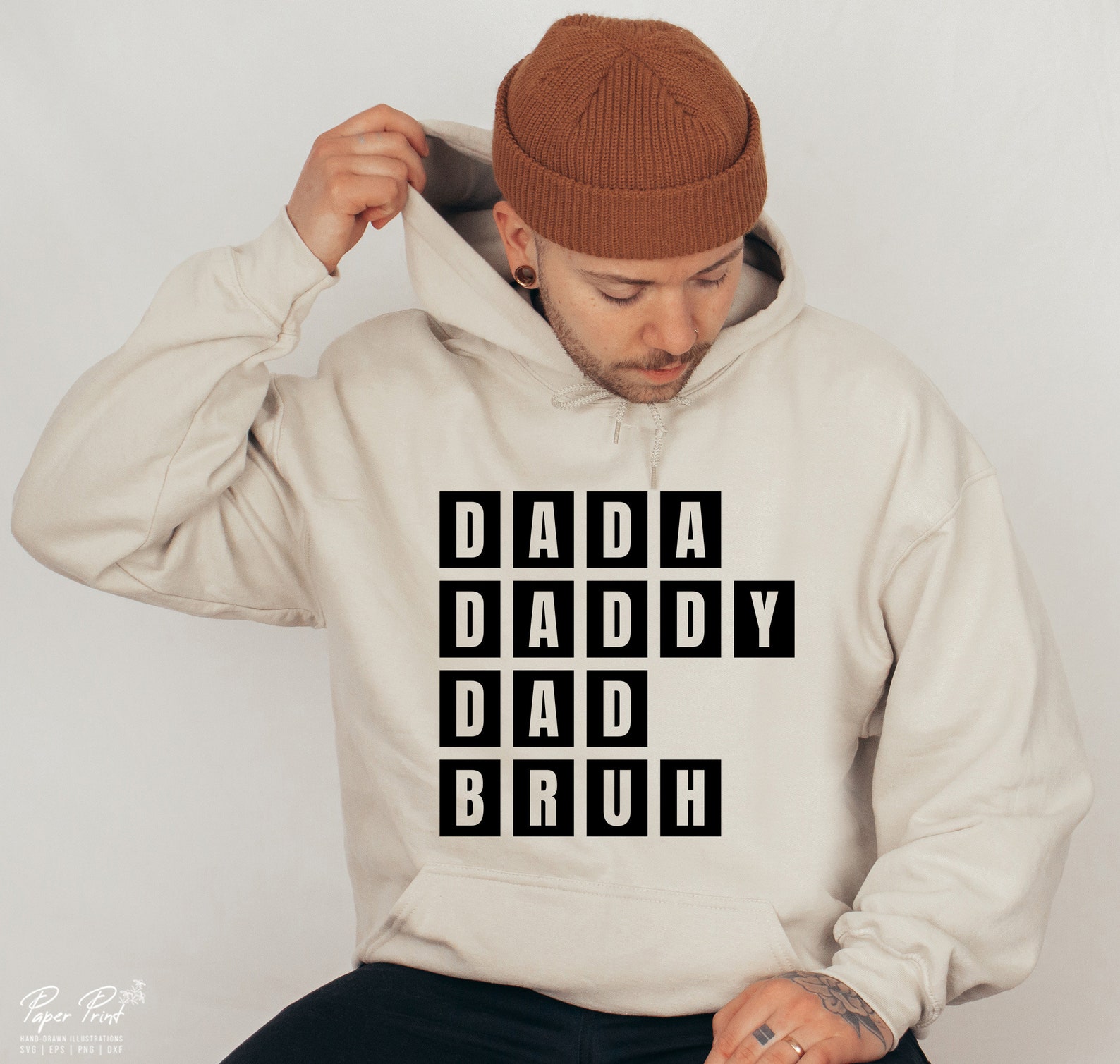 Dada Daddy Dad Bruh SVG, Fathers Day SVG, Dad Shirt Svg, Dad Quote SVG ...