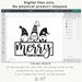 Merry Christmas SVG Gnome Merry Christmas Png Gnome Cut - Etsy