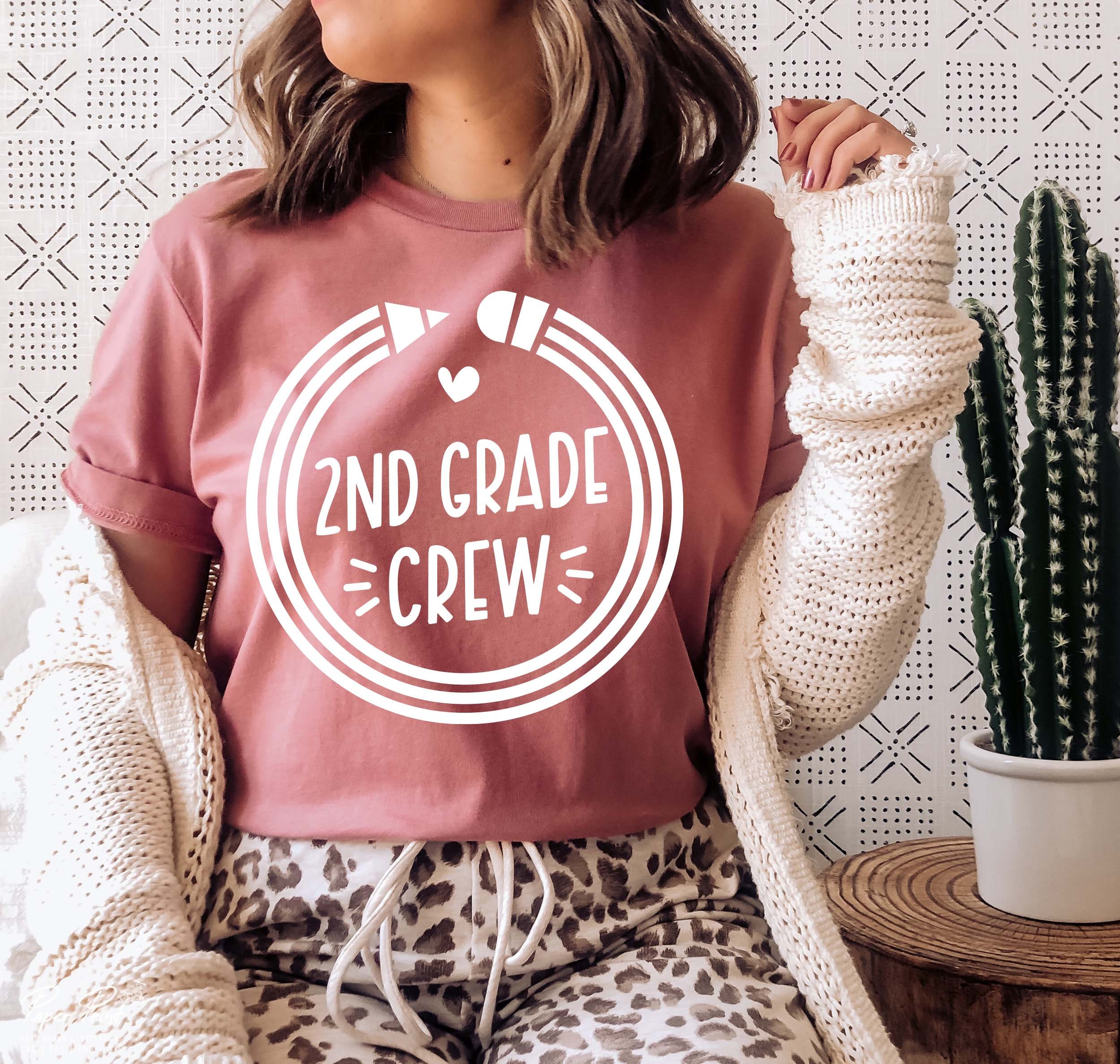 2nd Grade Crew SVG PNG Second Grade SVG Back to School Svg - Etsy