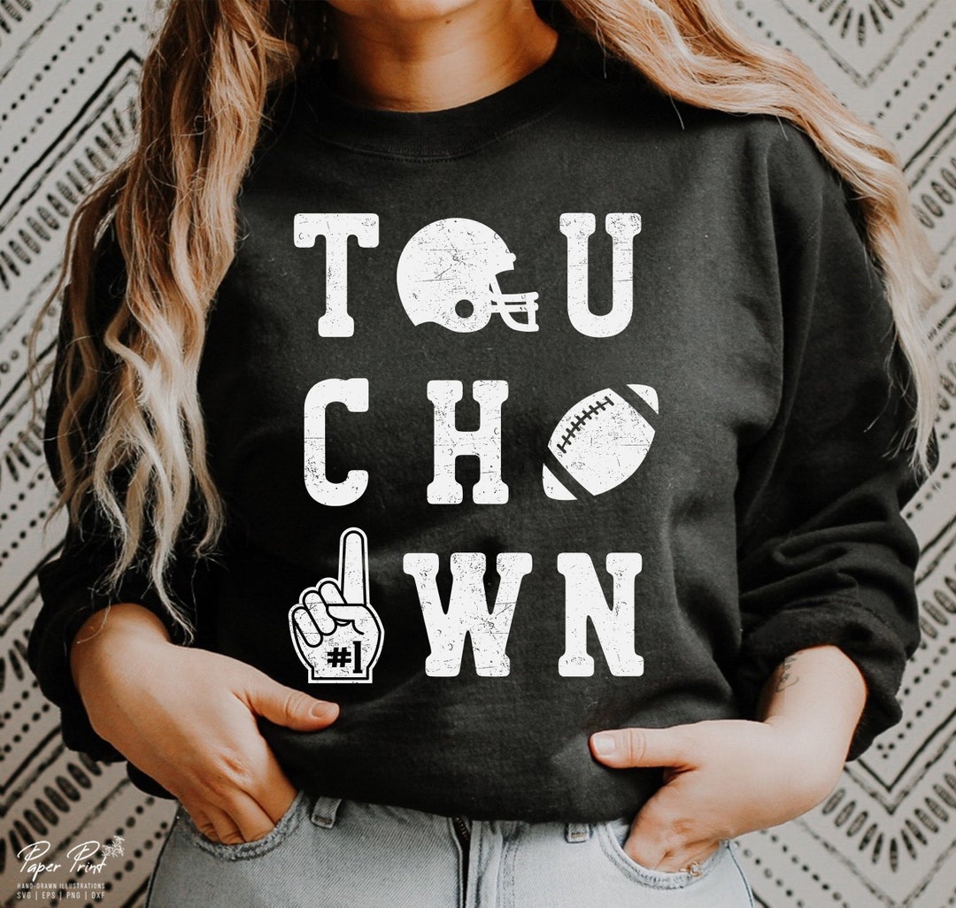 Touchdown Svg Game Day Svg Football Season Svg College Football Png for ...