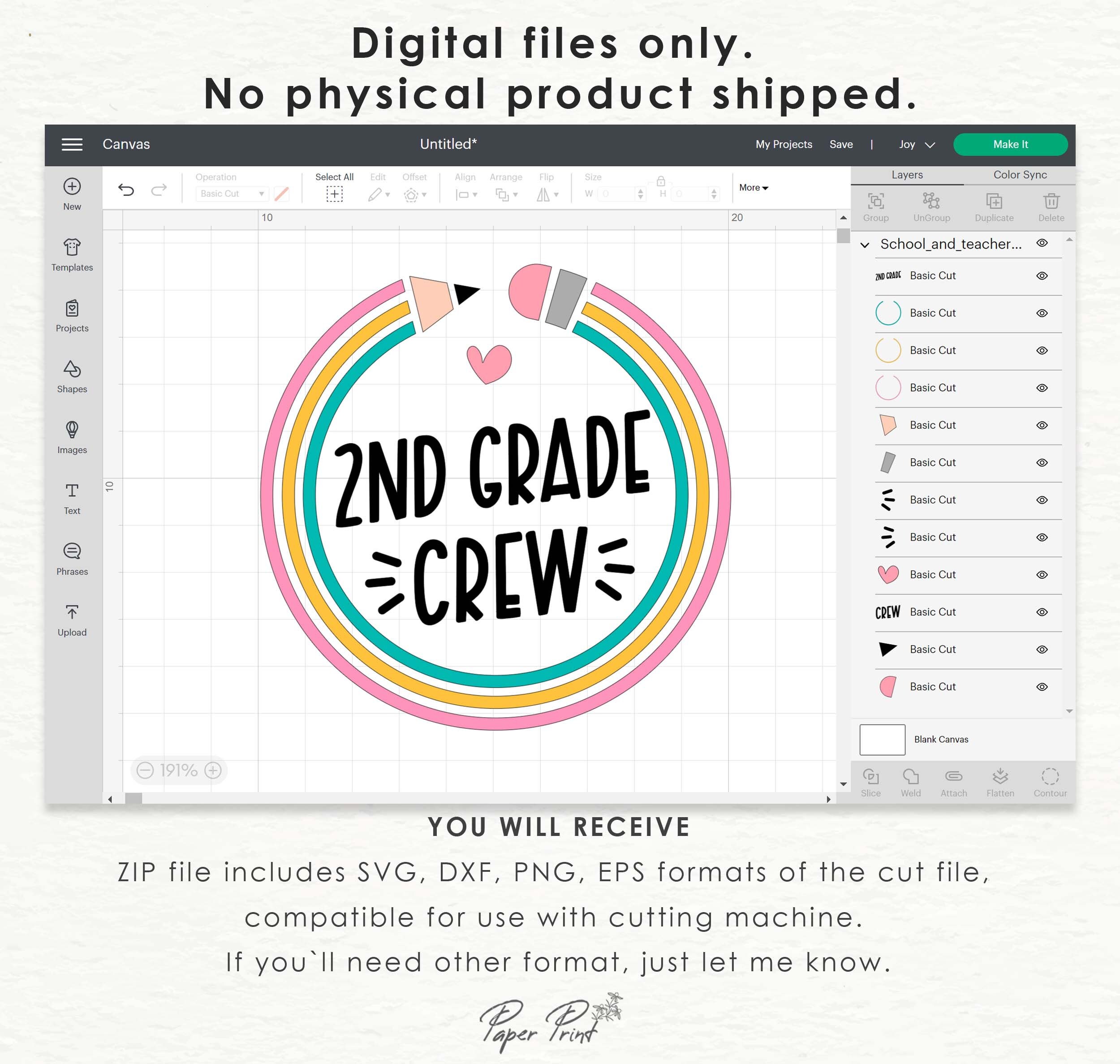 2nd Grade Crew SVG PNG Second Grade SVG Back to School Svg - Etsy