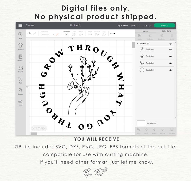 Grow Through What You Go Through Svg Women Shirt Svg - Etsy