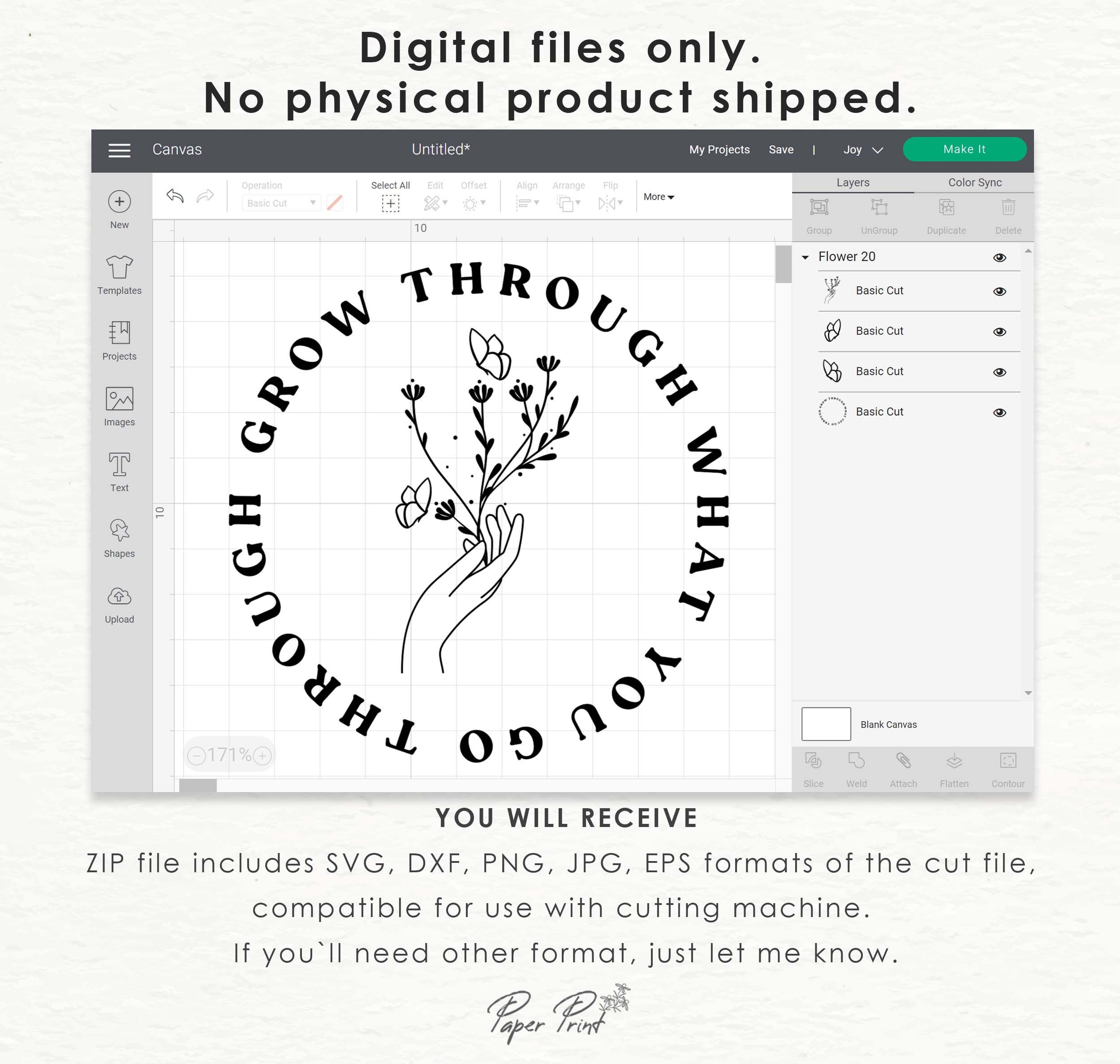 Grow Through What You Go Through Svg Women Shirt Svg - Etsy