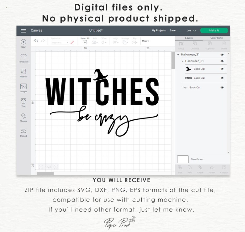 Witches Be Crazy Svg, Halloween Witch Svg, Witch Svg, Witch Shirt Svg ...