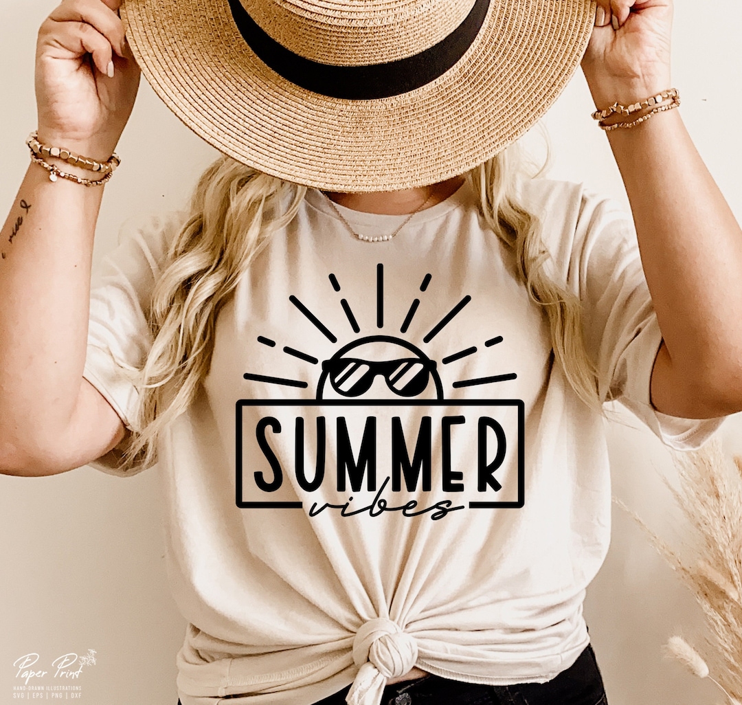 Summer Vibes SVG, Summer Shirt SVG, Beach Life Svg, Summer Squad Svg ...