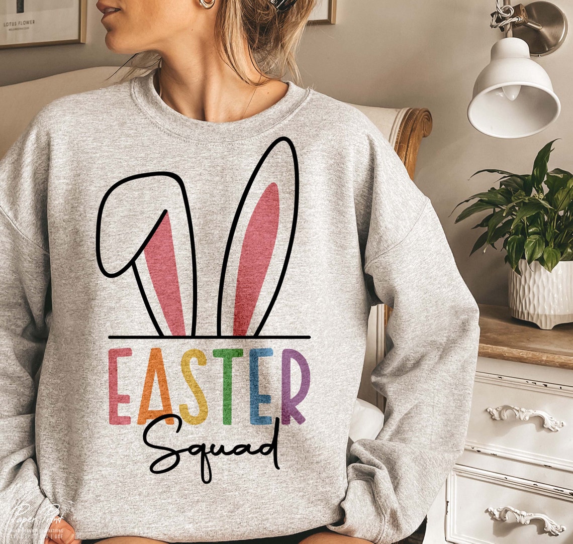 Easter Squad SVG PNG Happy Easter SVG Easter Vibes Svg - Etsy