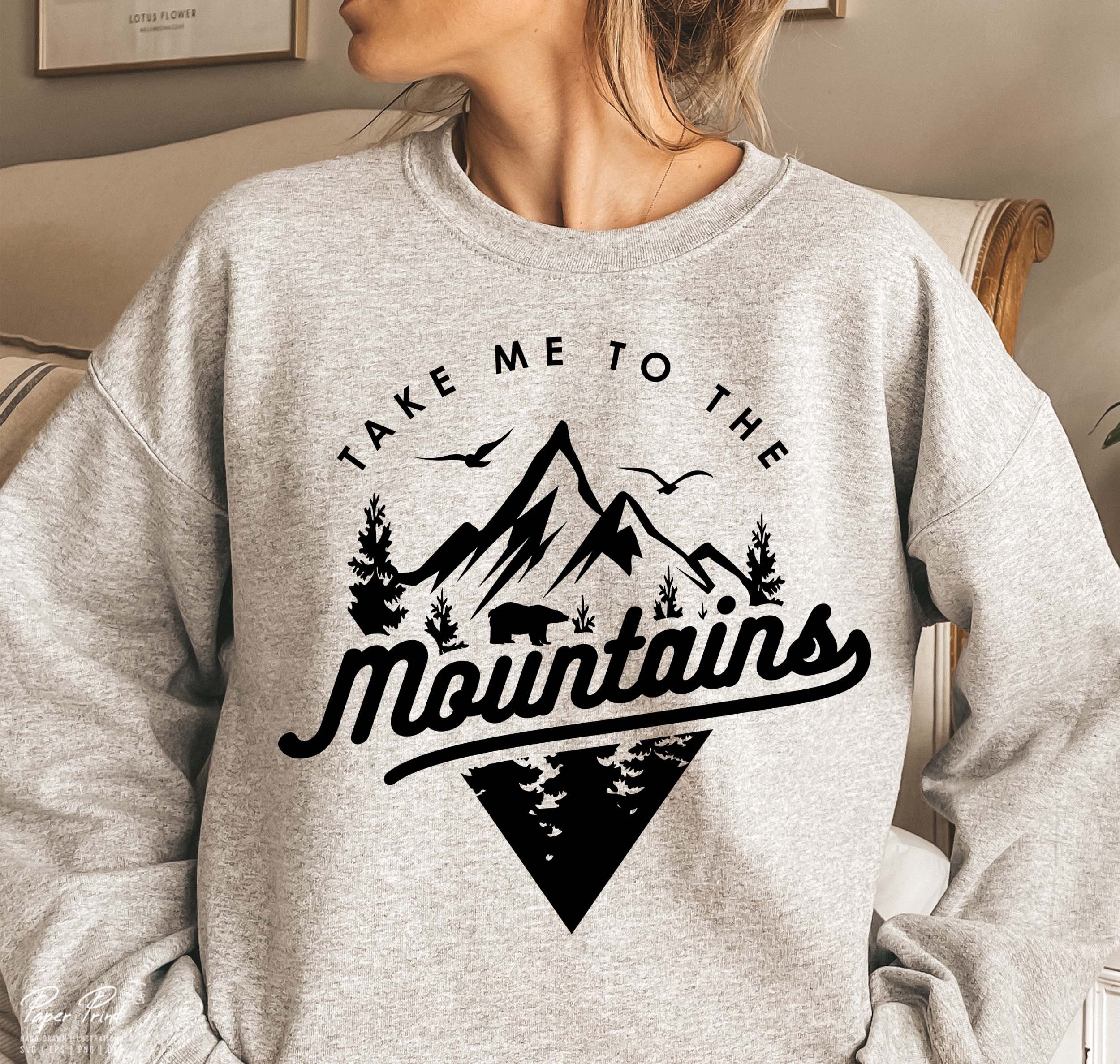 Take Me to the Mountains Svg, Camping Hiking Design (digital Files) - Etsy
