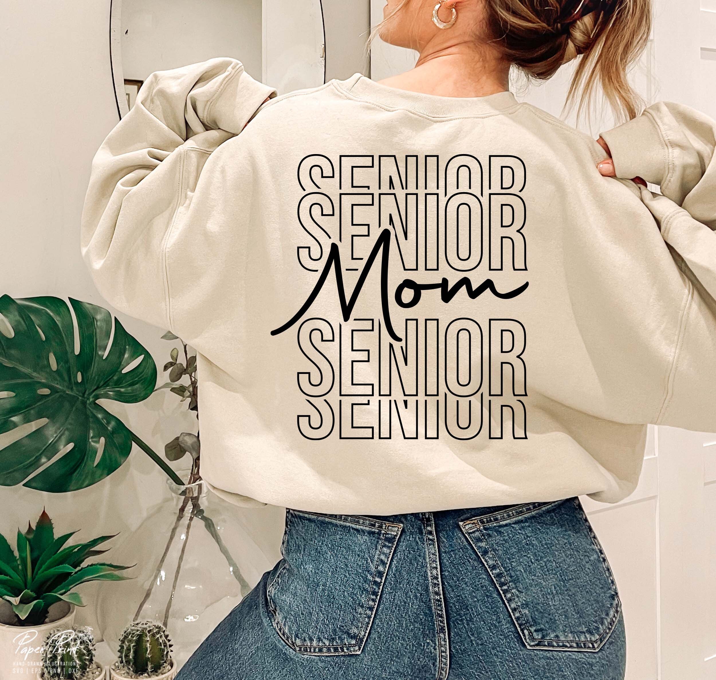 Senior Mom SVG Class of School SVG Graduation Mom SVG High - Etsy