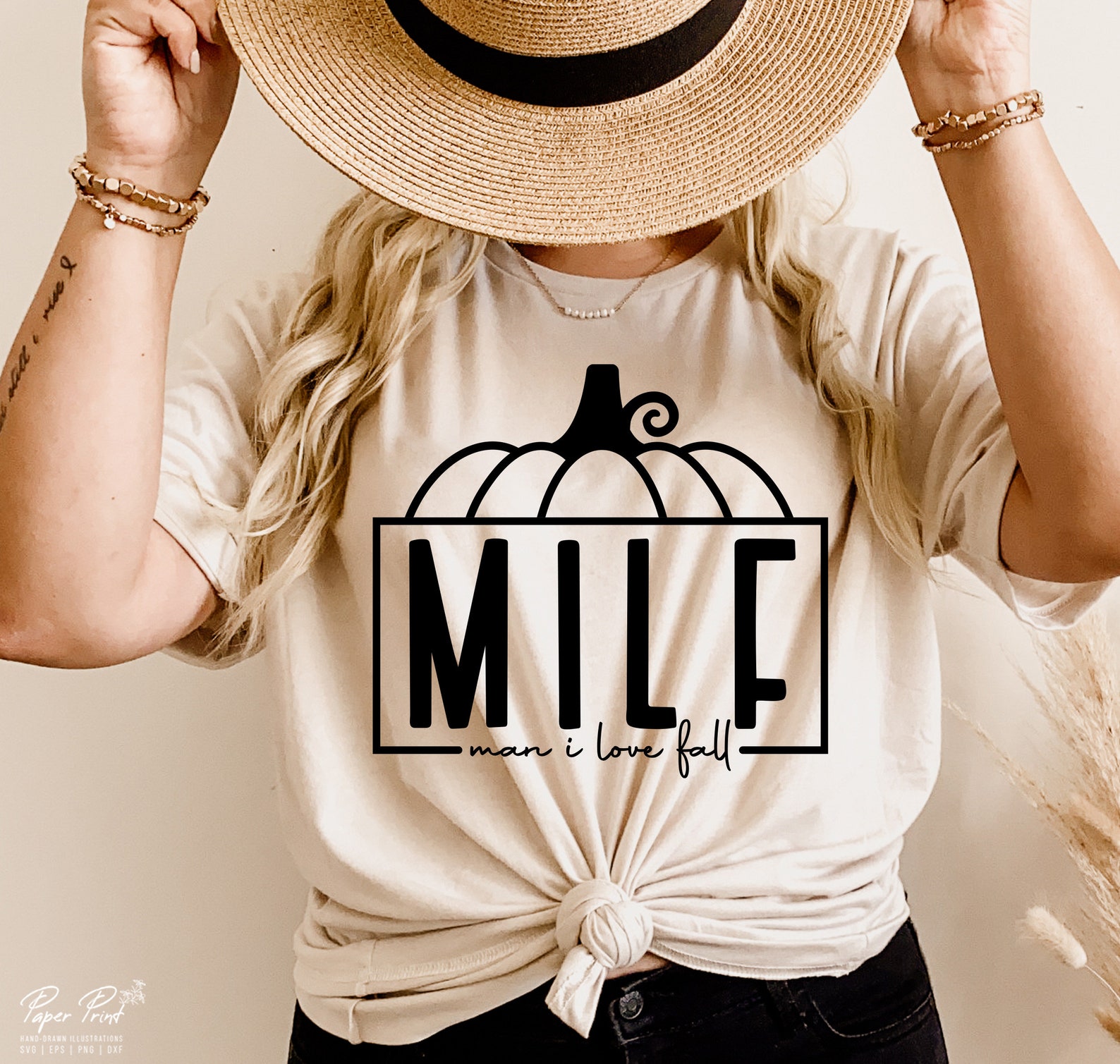 MILF Man I Love Fall SVG Thanksgiving Svg Autumn Vibes Svg - Etsy