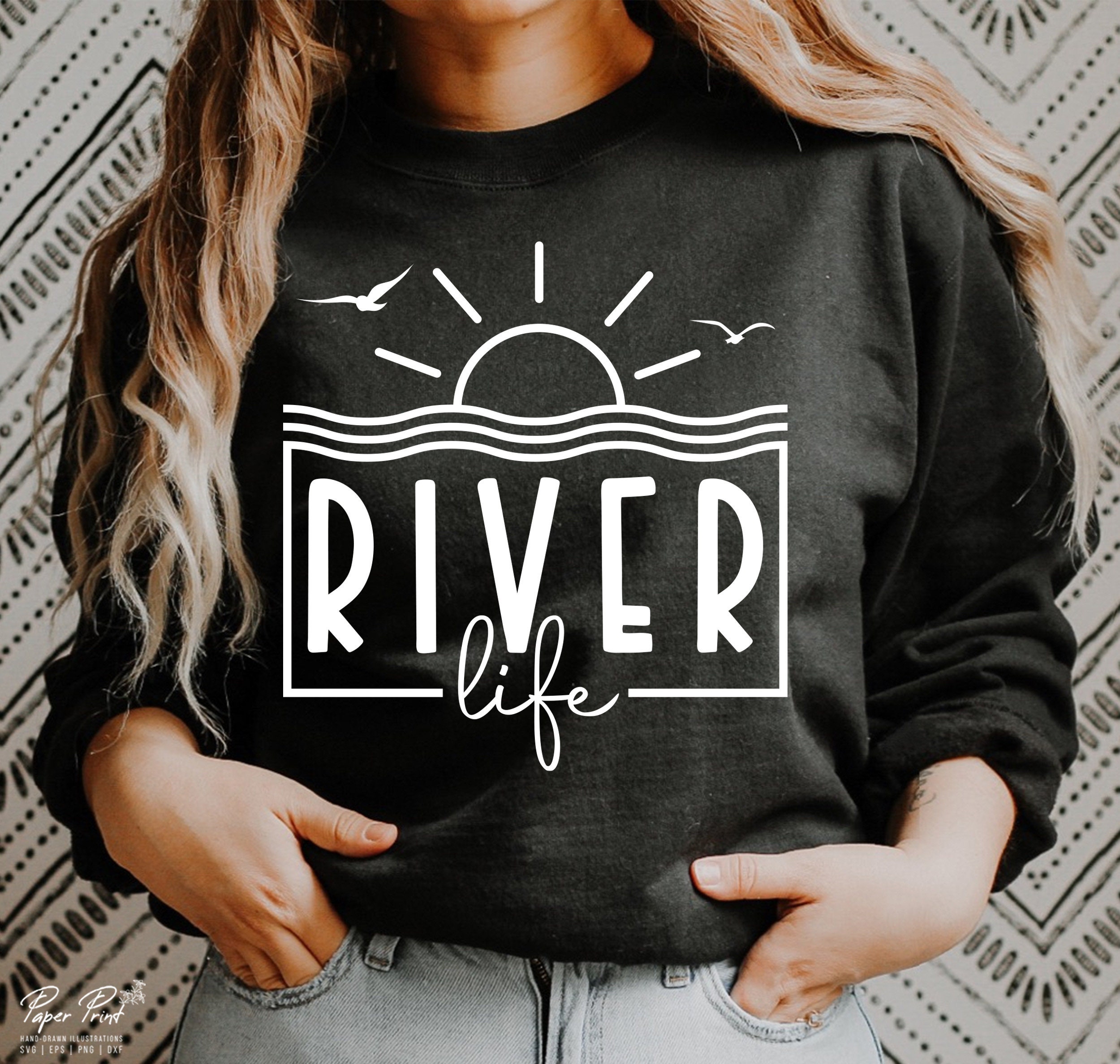River Life Svg River Vibes Svg Summer Shirt Svg Vacation - Etsy