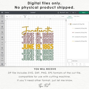 Juneteenth SVG, June 19th Since 1865 Svg, Juneteenth PNG, Black History ...