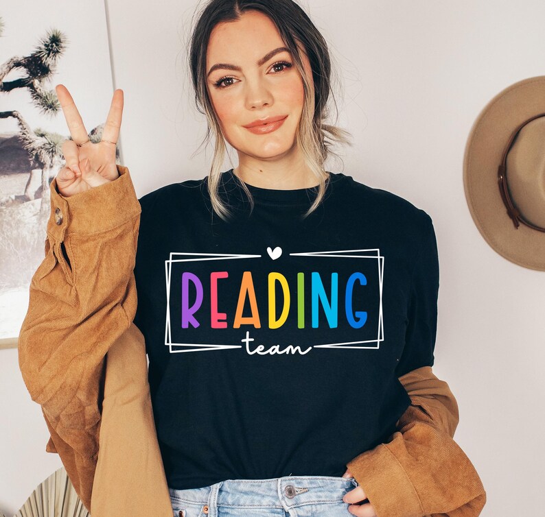 Reading Team SVG PNG, Back to School Svg, Reading Teacher Svg, Library ...