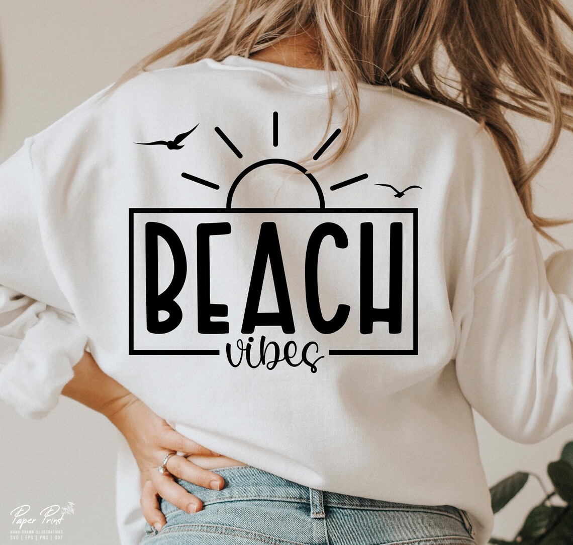 Beach Vibes SVG PNG Beach Life SVG Beach Shirt Svg Summer - Etsy