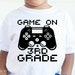 Game on 3rd Grade SVG, Gamer Boy Shirt, Back to School (digital Files ...
