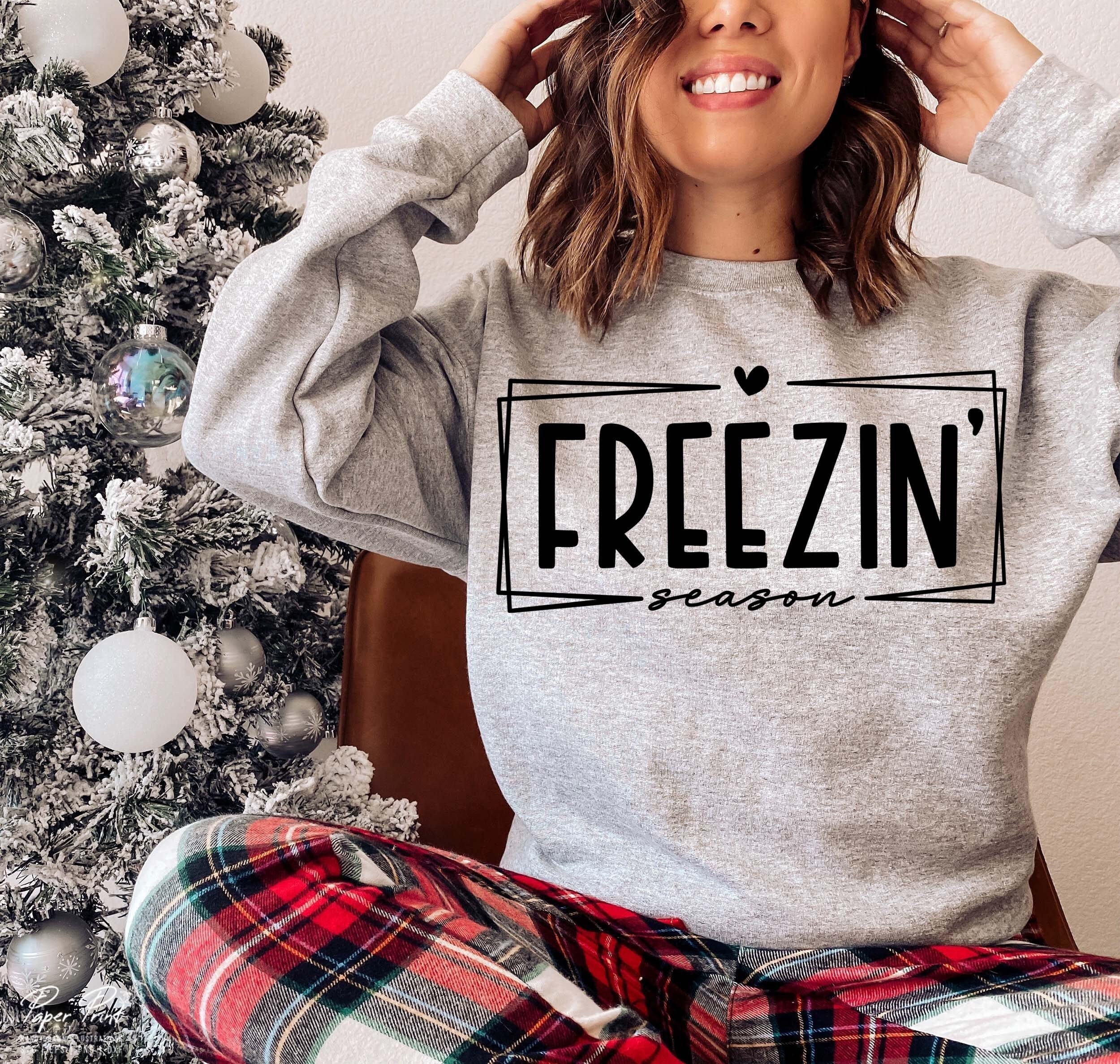 Freezin Season SVG PNG, Literally Freezing SVG, Winter Svg, Winter ...
