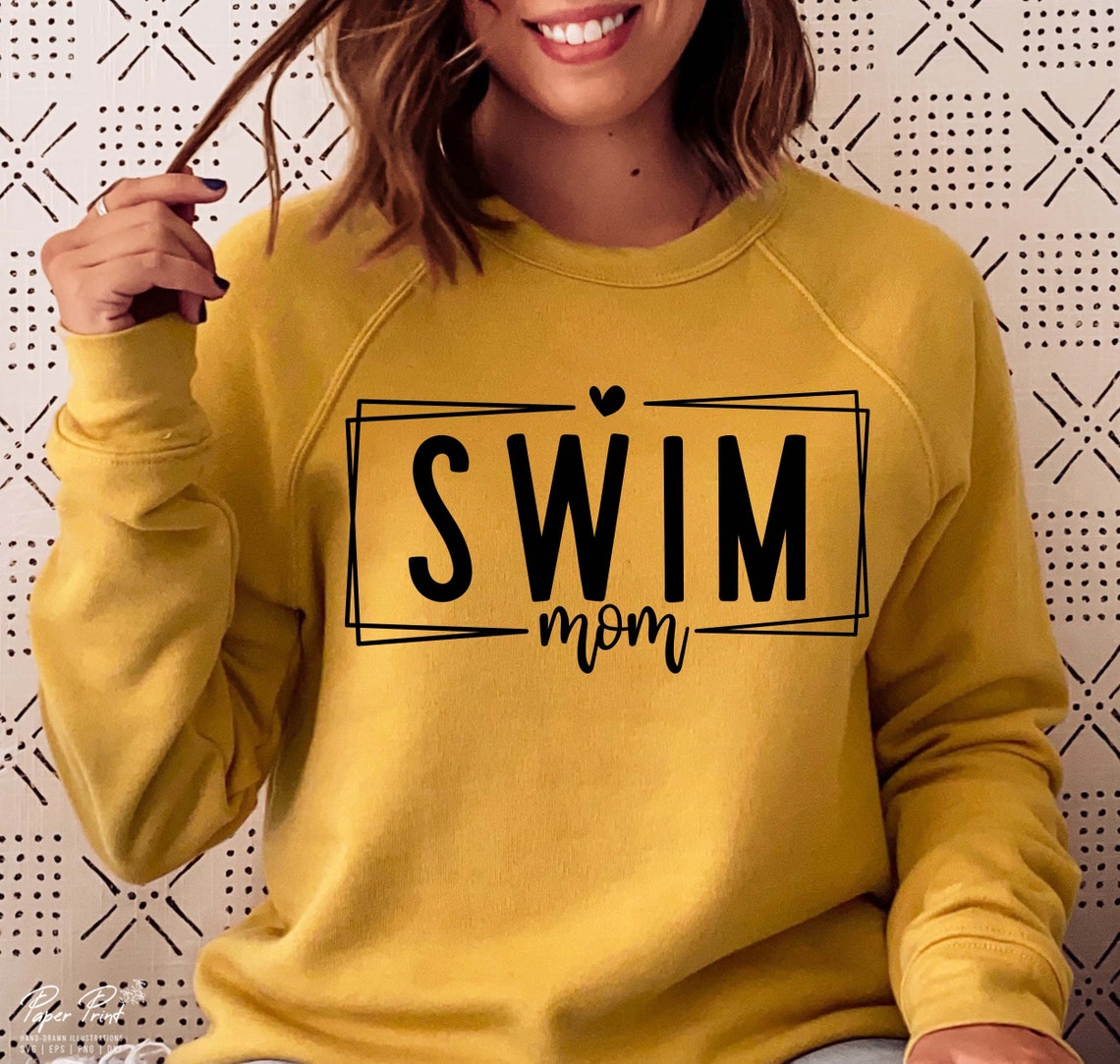 Swim Mom SVG, PNG, Cut Files for Cricut (digital Download) - Etsy