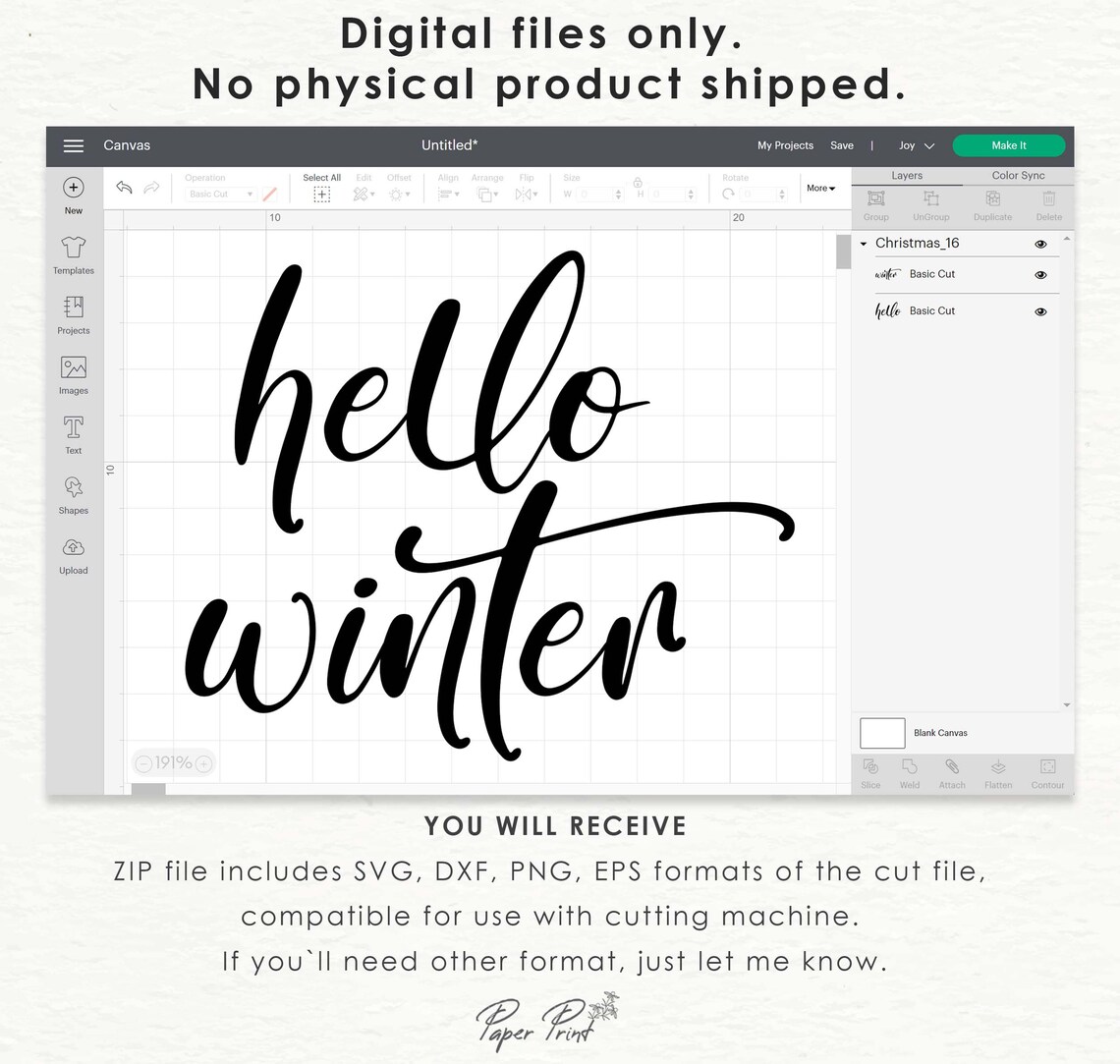 Hello Winter SVG PNG, Winter Svg, Hello Christmas SVG, Christmas Shirt ...