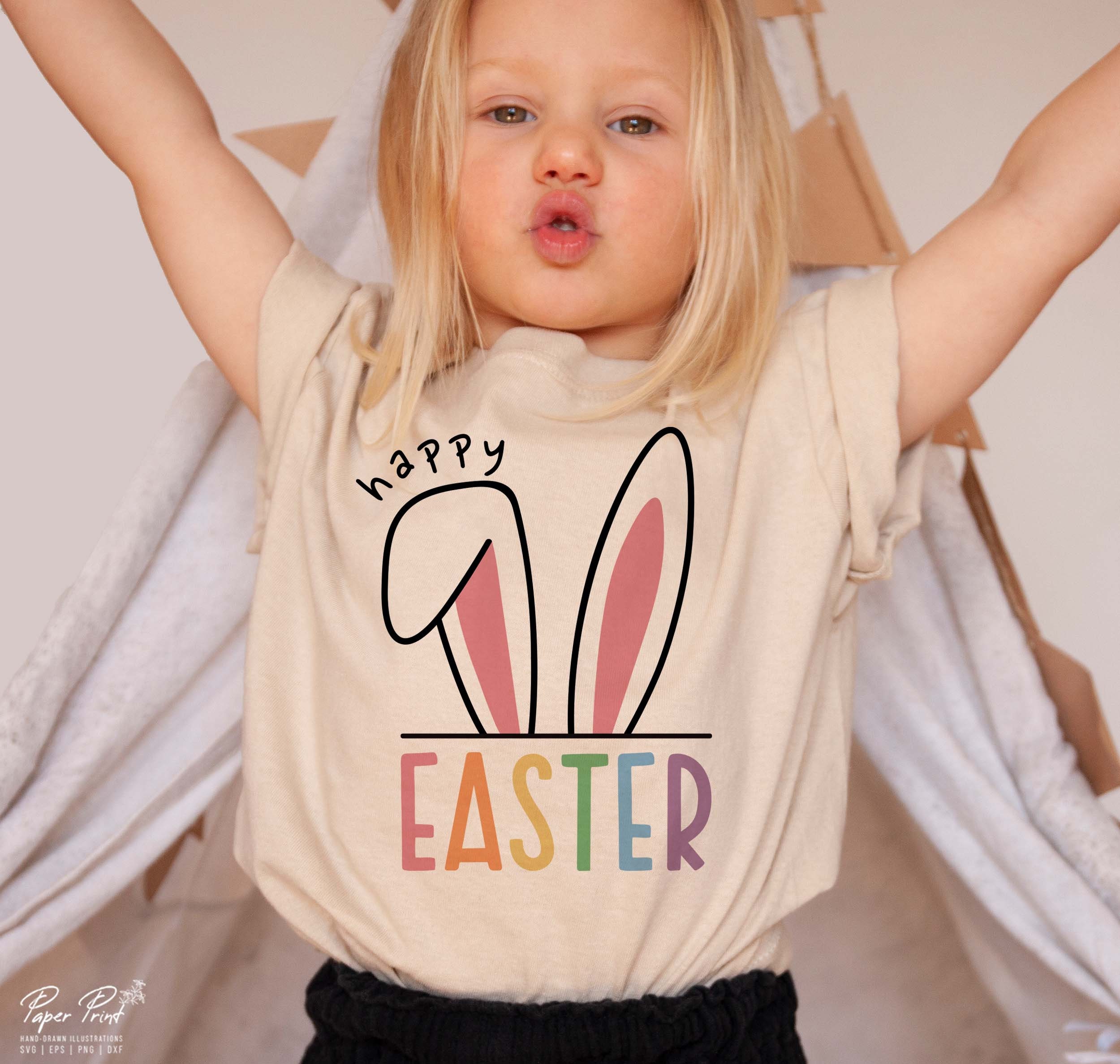 Happy Easter SVG Easter SVG Easter Shirt SVG Easter Gift - Etsy