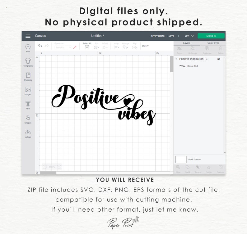 Positive Vibes Svg Good Vibes Svg Motivational Svg - Etsy
