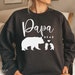 Papa Bear SVG, Fathers Day, Family Bears Silhouette (digital Download ...